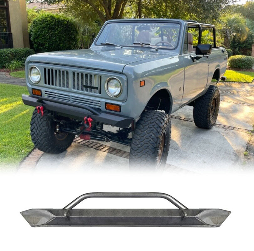Scout II Farmall Deluxe Front Bumper (RAW STEEL) – ScoutUnlimited
